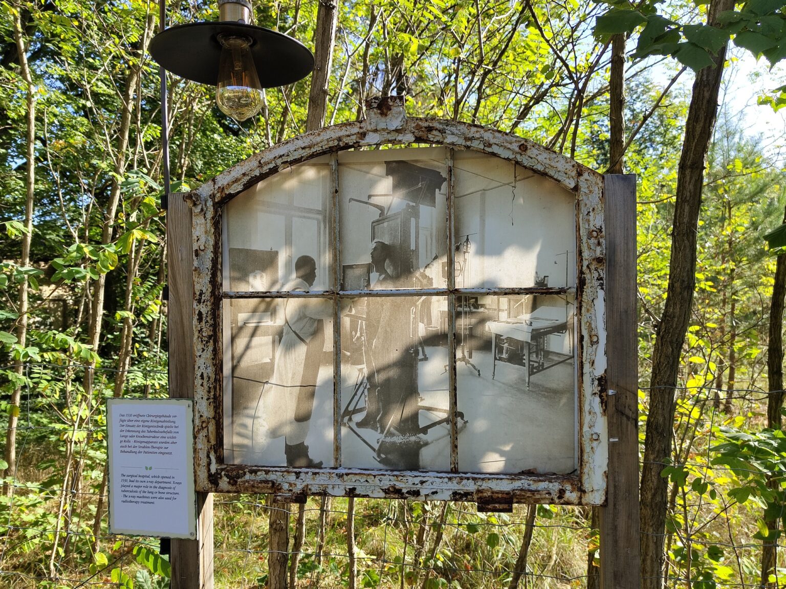 Die Beelitz-Heilstätten früher – eine Ausstellung